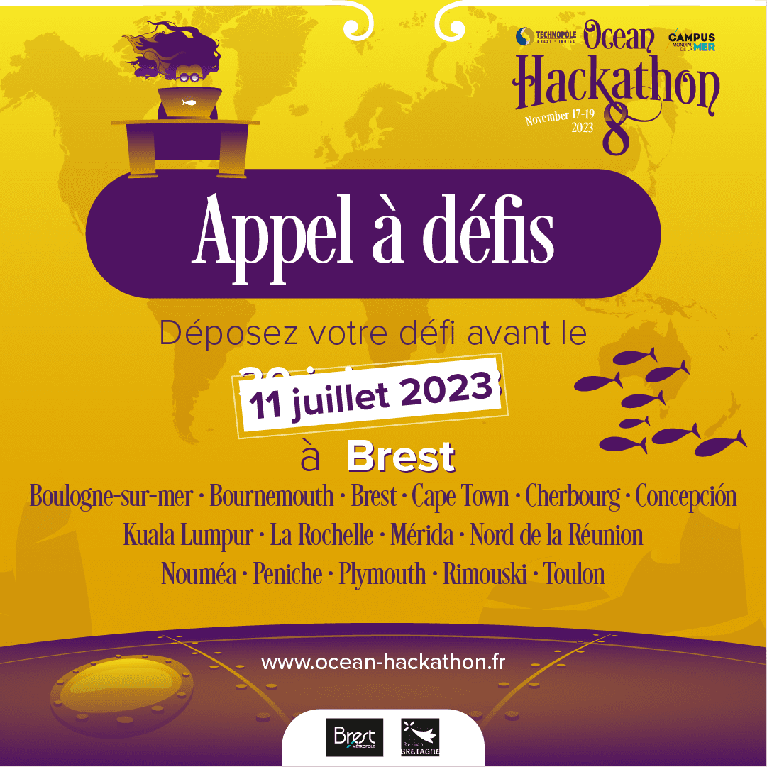 Ocean Hackathon 2023 - Océanopolis