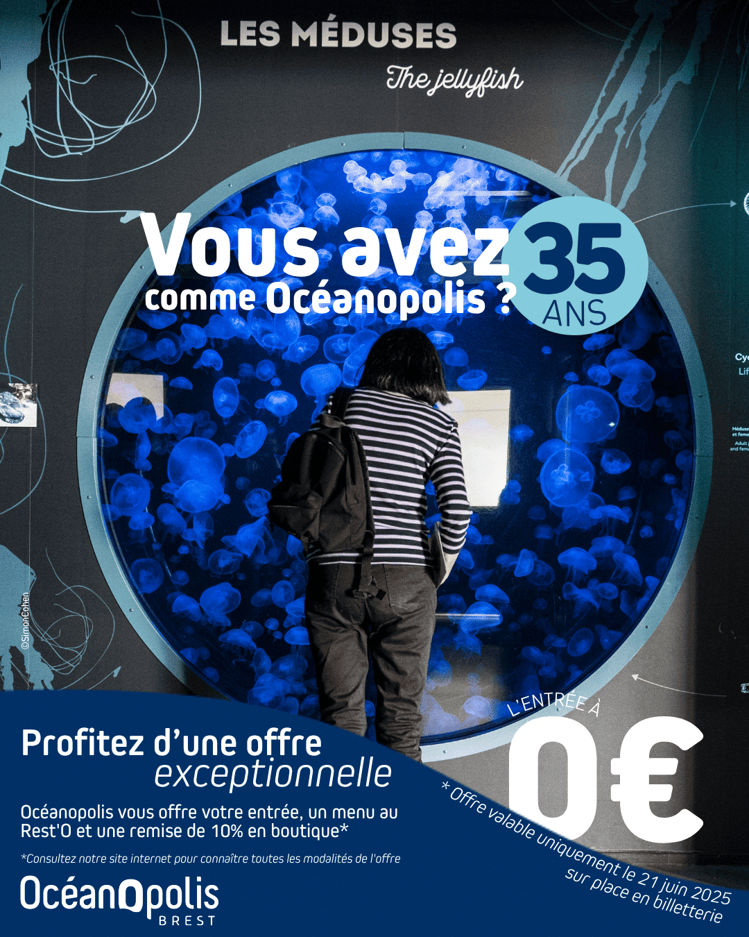 Offre anniversaire Océanopolis : votre visite gratuite si vous avez 35 ans au 21 juin 2025 ...